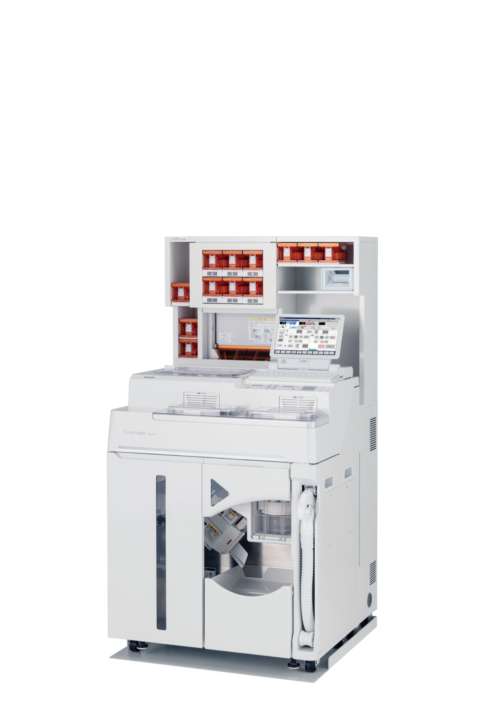 （株）タカゾノ 全自動分割分包機 Crestage-Nano SYN-045J1（幅738×奥行740） 薬学機器情報｜日本薬科機器協会